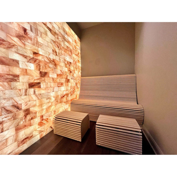 Sauna & Salt Room Seating - TouchAmerica